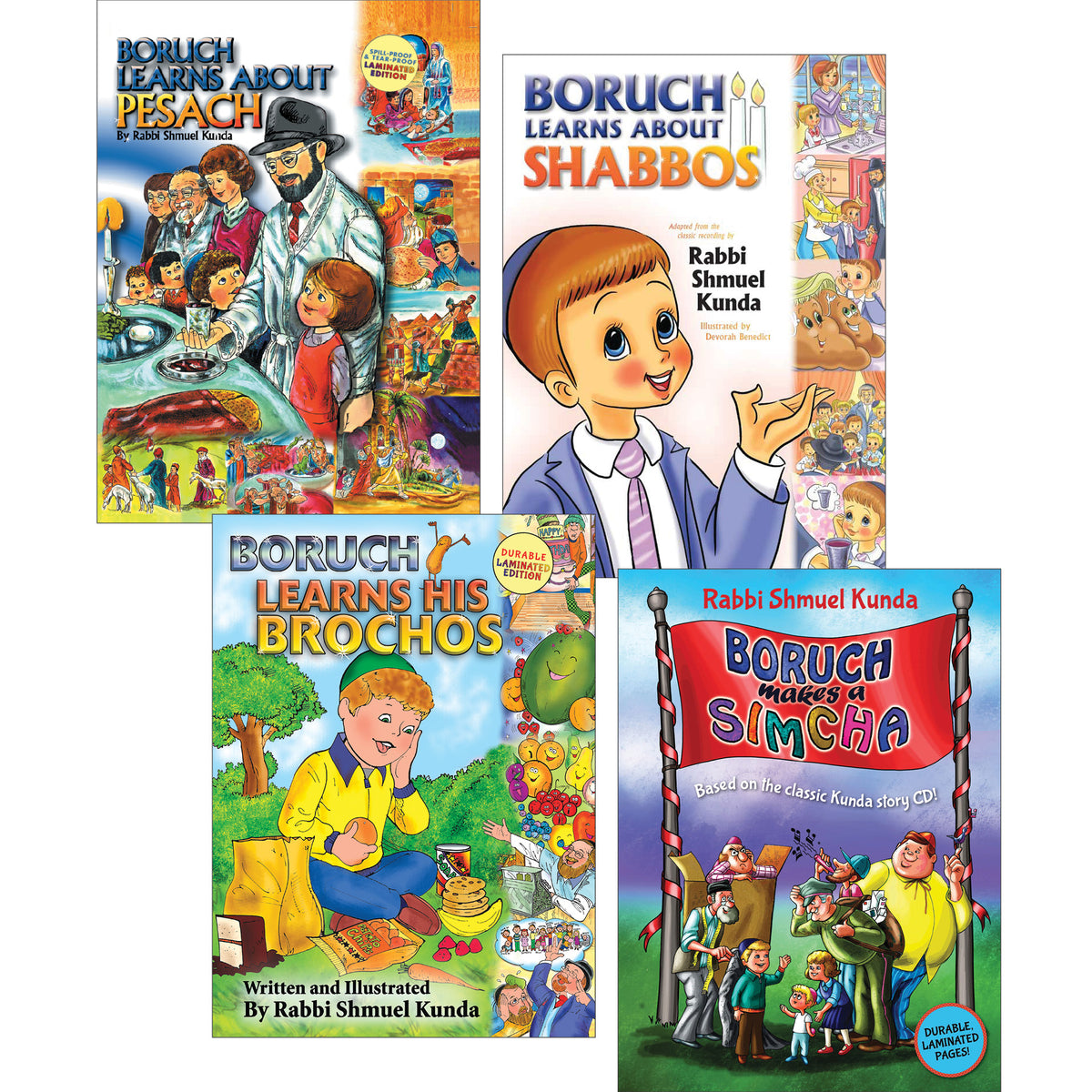 Boruch Series full set -- Rabbi Shmuel Kunda – Judaica Press